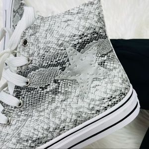 CCOCCI | Shoes | Snake Skin High Top Star Sneaker | Poshmark